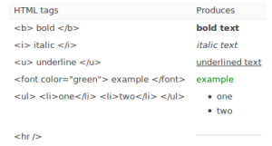 Text Formatting Tags Html Css Js Tutorials Rapid Purple